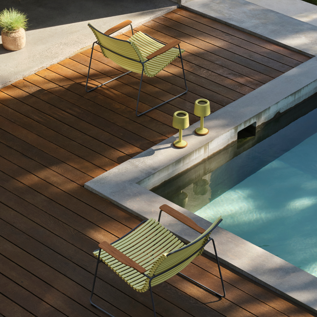Buy CLICK Roomy lounge chair - Lemon Zest Online