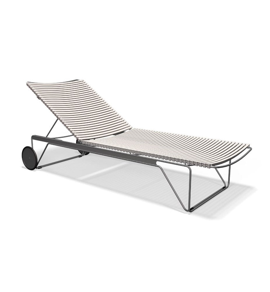 Buy CLICK Adjustable chaise longue - Muted White Online