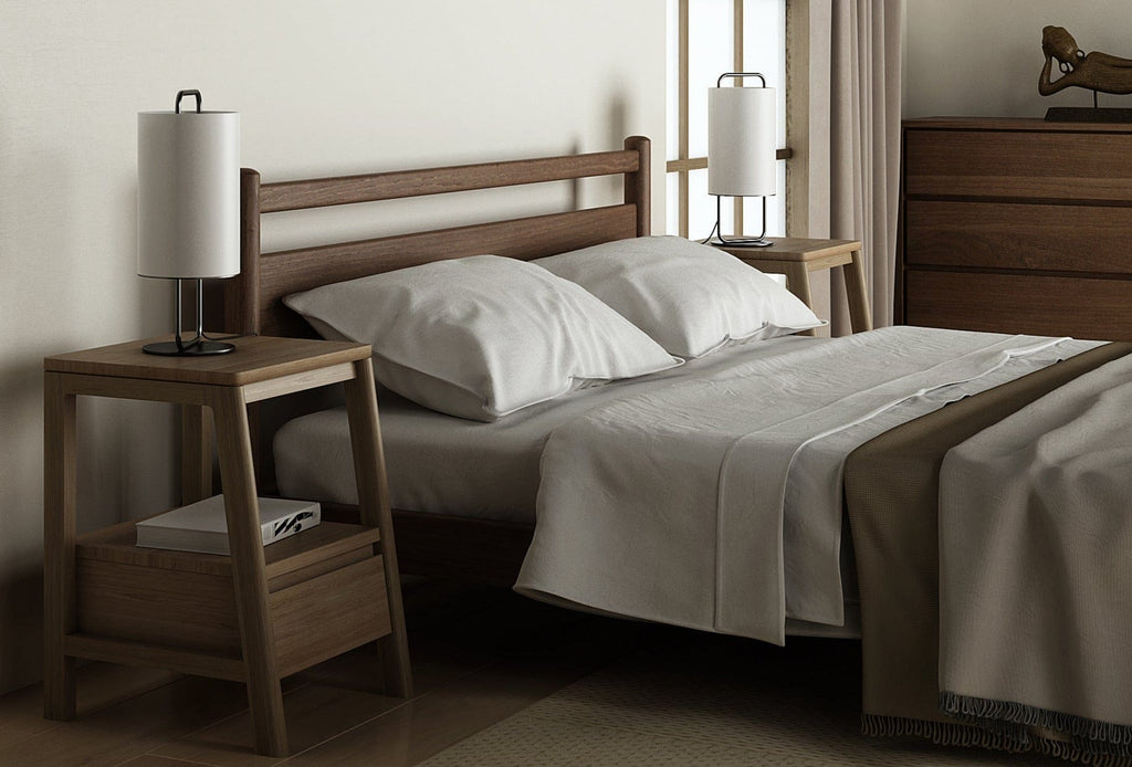 Buy Taku Queen Bed Model 2 - FSC Recycled Teak Online