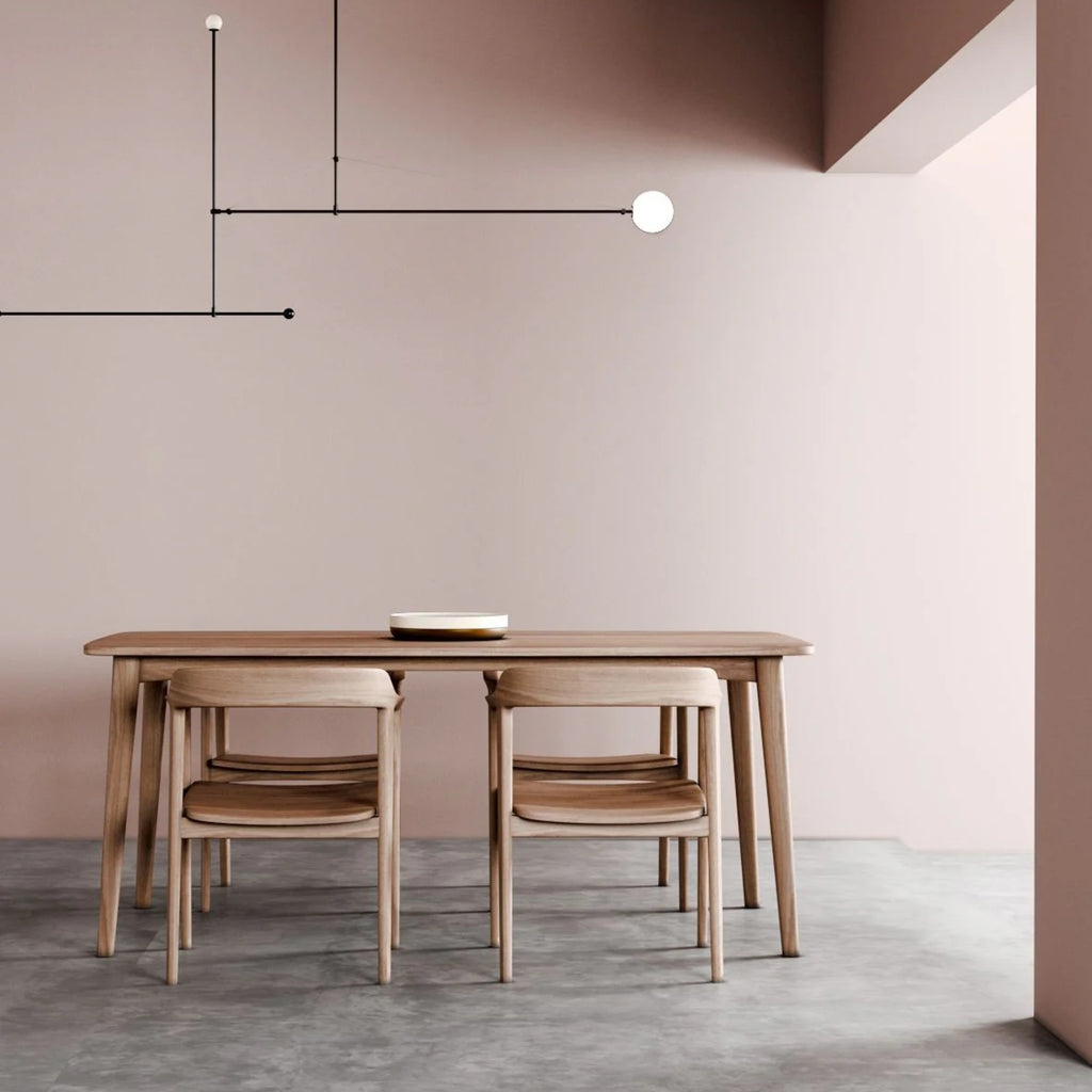 Buy Grasshopper Rectangular Dining Table 220(CM) - European Oak Online