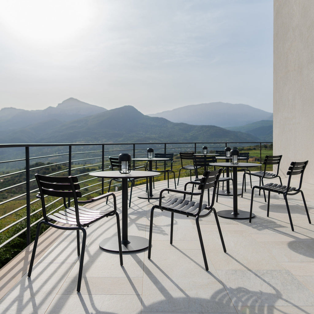 Buy Pico Cafe Table (Round Base) 64cm - Black Online