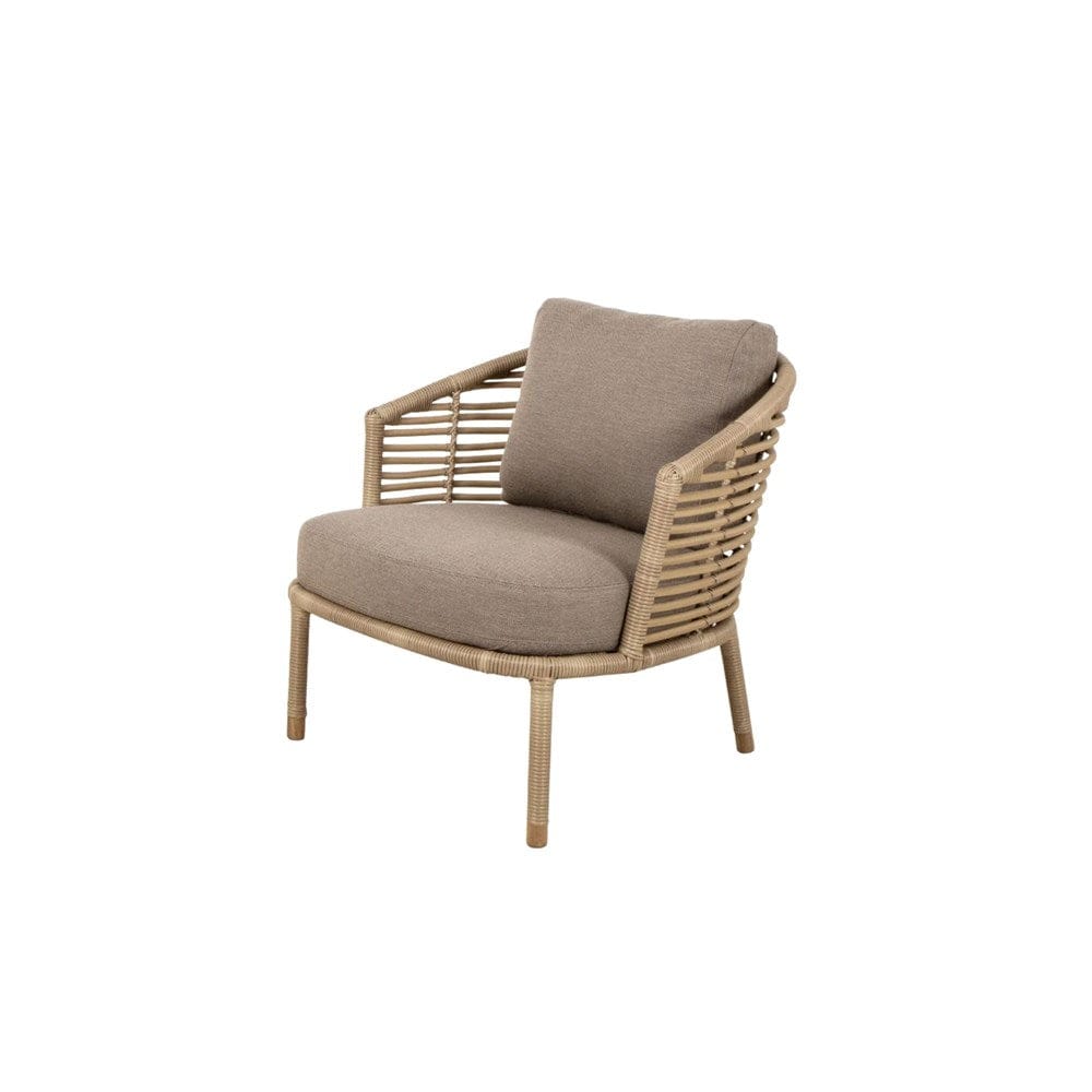 Buy Sense Lounge Chair with Cushion Set - Natural Online