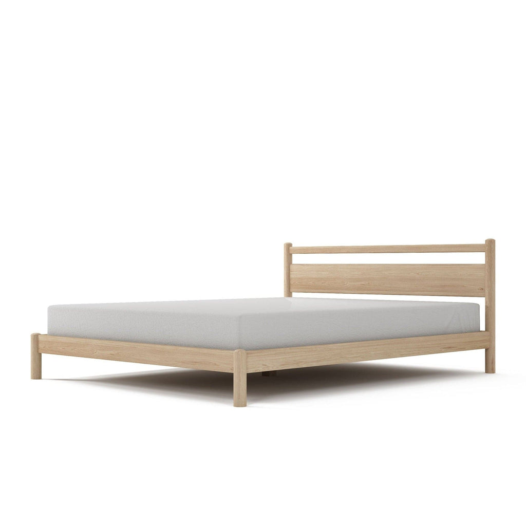 Buy Taku King Bed Model 2 - European White Oak Online