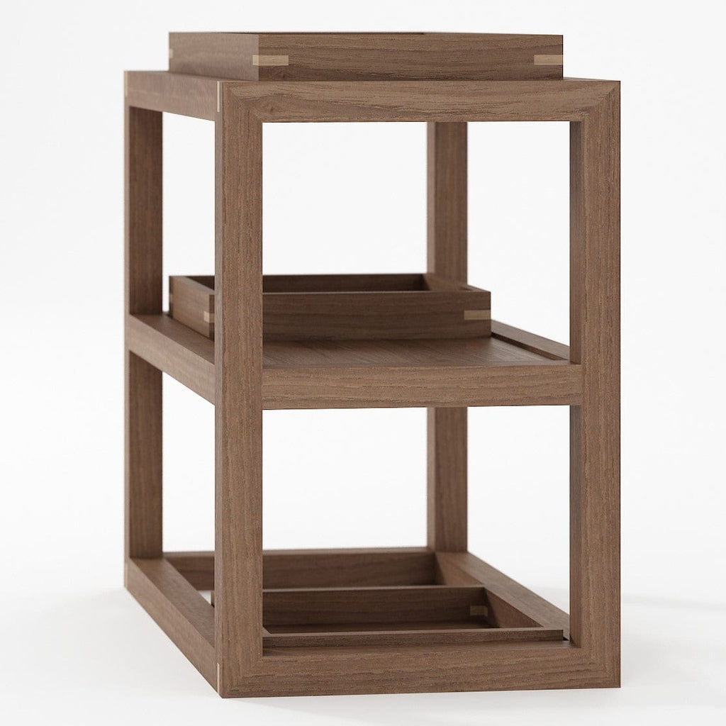 Buy Up and Down Shelving unit - FSC Teak Online
