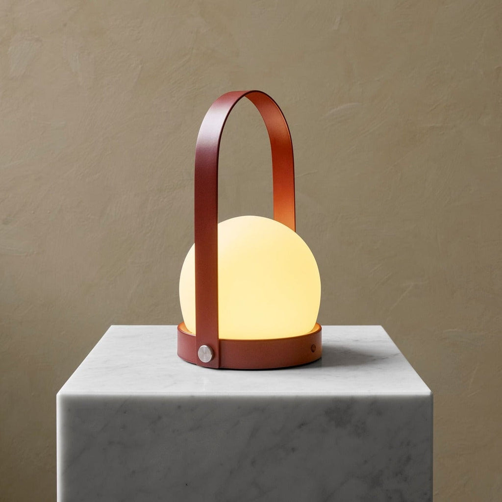 Buy Menu Carrie Table Lamp - Burned Red Online